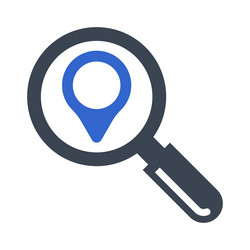 Find search icon Royalty Free Vector Image - VectorStock