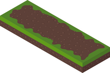 Isometric ground Royalty Free Vector Image - VectorStock