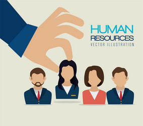 Human resources Royalty Free Vector Image - VectorStock