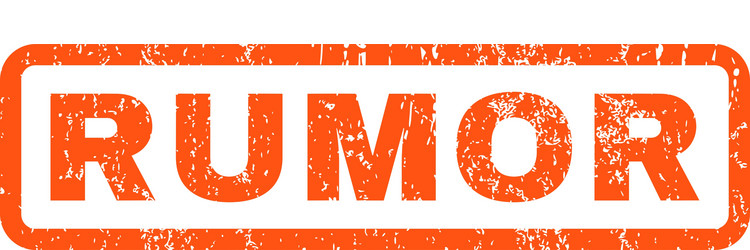 Rumour rubber stamp Royalty Free Vector Image - VectorStock