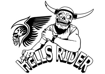 Hell Rider Vector Images (over 110)