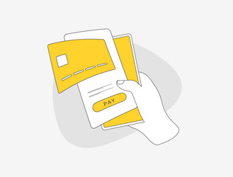 Mobile payment security fraud prevention safe Vector Image