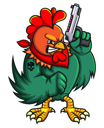 Chicken with Gun Vector Images (over 430)