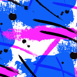 Abstract brush stroke neon smear colorful Vector Image