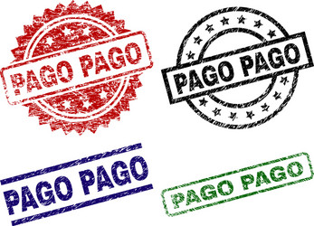 Pago Stamp Rubber Vector Images (41)