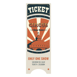 Vintage circus ticket booth Royalty Free Vector Image