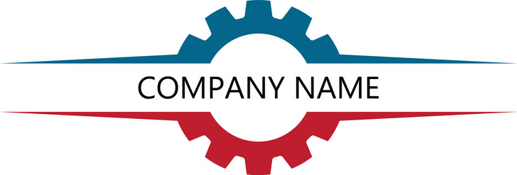 Gear template Royalty Free Vector Image - VectorStock