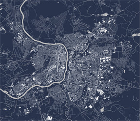 Map of the city vitebsk belarus Royalty Free Vector Image