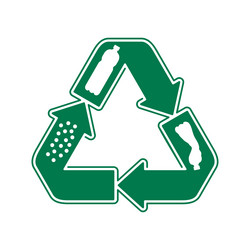 Biodegradable and recycle waste biomaterials Vector Image