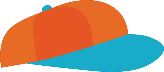 Golf cap icon cartoon style Royalty Free Vector Image