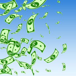 Dollar Bills Falling Vector Images (over 2,100)