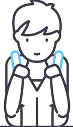 Student Line Icon Vector Images (over 38,000)