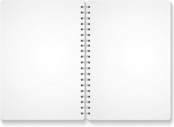 Blank Open Scrapbook