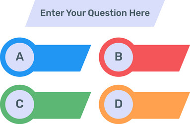 Multiple Choice Questions Vector Images (over 540)
