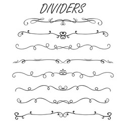 Floral Page Break Vector Images (over 180)