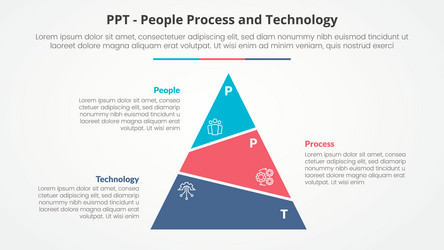 Ppt framework infographic concept for slide Vector Image