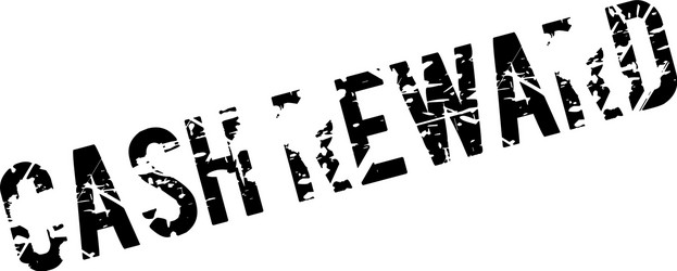 Cash reward rubber stamp Royalty Free Vector Image