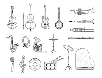 Musical Instruments Vector Images (over 170,000)
