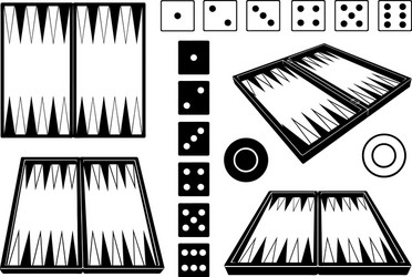 Backgammon Board Vector Images (over 870)
