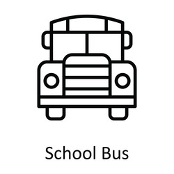 School Bus Outline Vector Images (over 4,700)