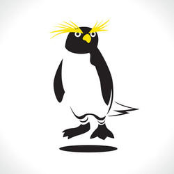 Penguin waving Royalty Free Vector Image - VectorStock