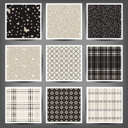 Seamless print patterns Royalty Free Vector Image