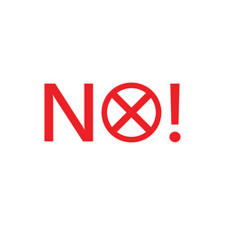 Red ban icon on transparent background with shadow