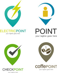 Meeting point Royalty Free Vector Image - VectorStock