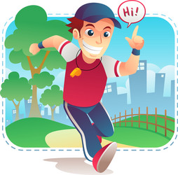 Coach Royalty Free Vector Image - VectorStock