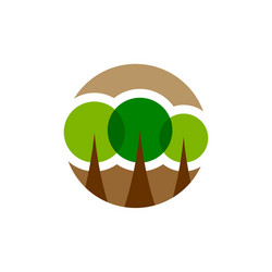 Green park logo Royalty Free Vector Image - VectorStock