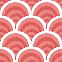 Watercolor Wave Block Print Royalty Free Vector Image