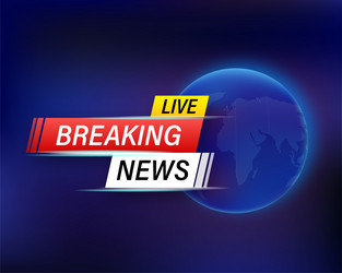 Breaking News Header Template Vector Images (over 520)