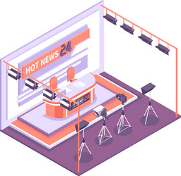 Quiz tv show concept Royalty Free Vector Image