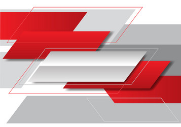 Red and white technology abstract background Vector Image