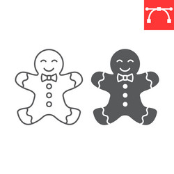 Gingerbread Man Black and White Vector Images (over 690)