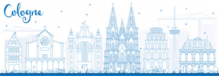 Cologne Skyline Vector Images (over 220)