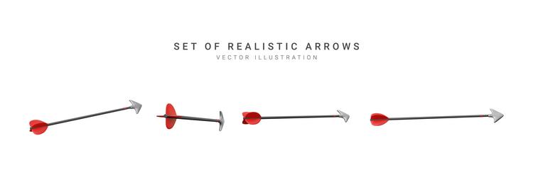 Archery Realistic Bow Vector Images (67)