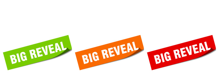 Big Reveal Vector Images (over 190)