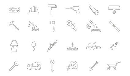 Construction Worker Black and White Vector Images (over 9,800)