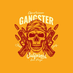 Skull bandit Royalty Free Vector Image - VectorStock