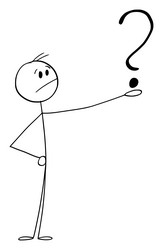 Stickman Question Vector Images (over 770)