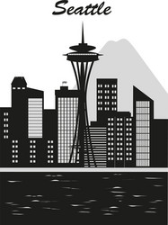 Seattle Vector Images (over 1,100)