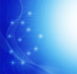 Blue stylish fantasy background design Royalty Free Vector