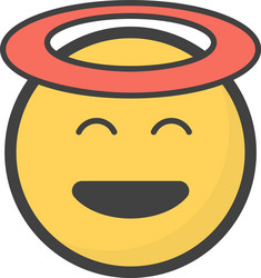 Innocent Face Emoticon Vector Images (over 630)