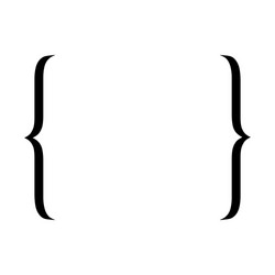 Bracket Symbol Vector Images (over 4,900)