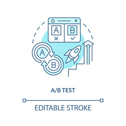 Multiple campaign types turquoise concept icon Vector Image