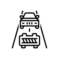 Blocking Royalty Free Vector Image - VectorStock