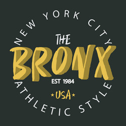 New york city emblem vintage style Royalty Free Vector Image
