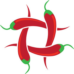 Chili symbol icon Royalty Free Vector Image - VectorStock