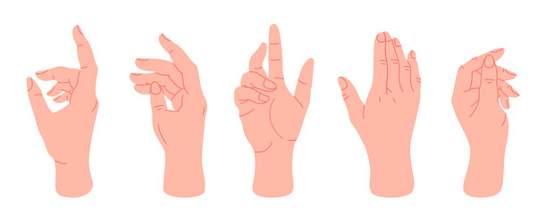 Female Palm of Hand Vector Images (over 6,300)